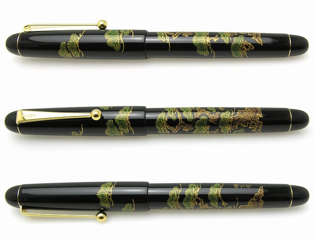 Pilot Namiki Maki-e Pine Tree matu matsu Bonsai Makie Fountain Pen | eBay